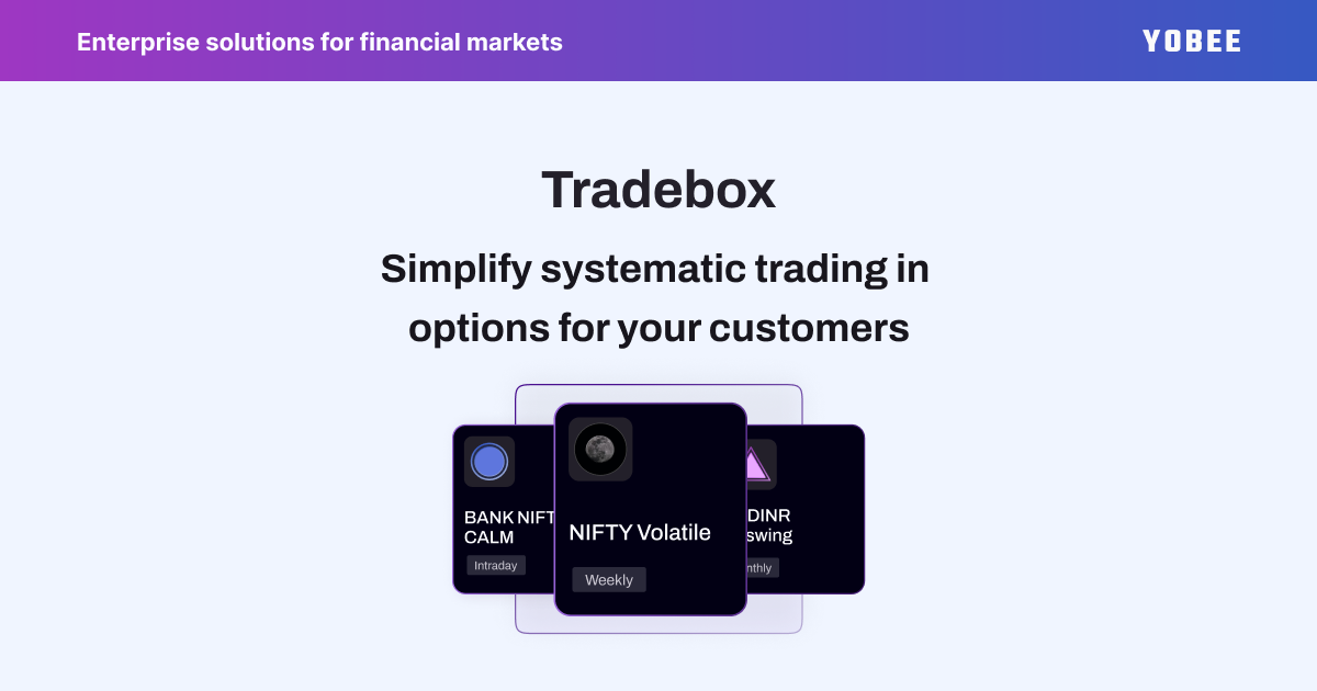 Tradebox : Best-in-class options trading experience by Yobee